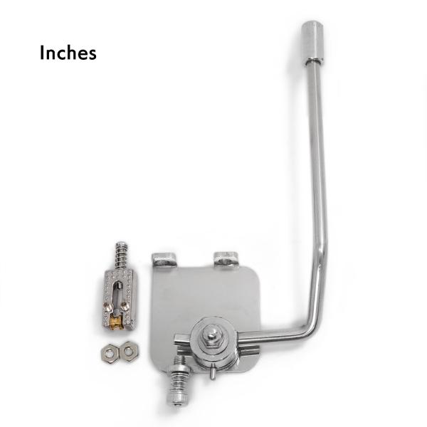 B-Bender Long Arm 6 Saddleは、画期的な方法で6サドルタイプのブリッジにアームバーで操作できるB-Benderを取り付けることのできるトレモロユニットです。本体への加工は不要です。モダンスタイルの一般的な6サドルブリ...