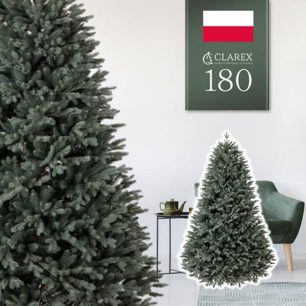 「CLAREX」はクリスマスの本場、ヨーロッパドイツで行われる正解最大級のクリスマス展覧会「Christmas world」にも商品が毎年展示されるポーランドにある人気メーカーです。ヨーロッパのトレンドをいち早く取り入れてデザインされるツリ...
