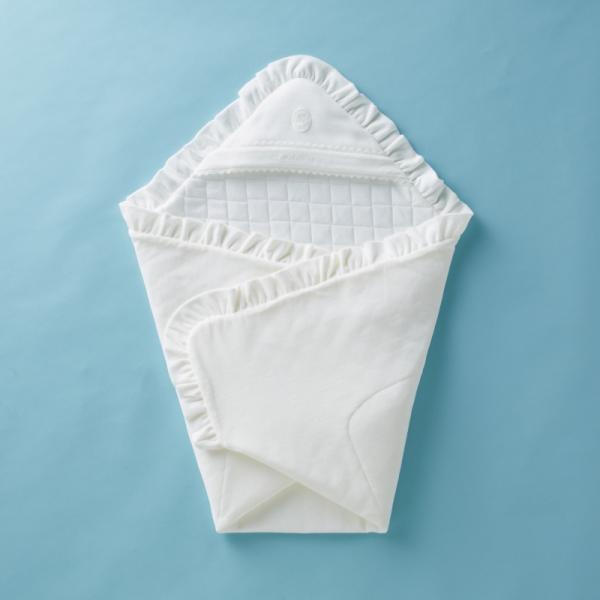 【ミキハウス】アフガン【】なし白