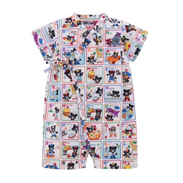 【ミキハウス】甚平オール【】S (60-70cm)マルチ