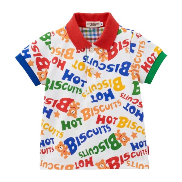 【ミキハウス】【SALE】半袖ポロシャツ【】100cmマルチ