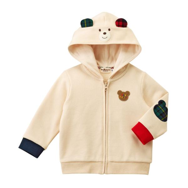 【ミキハウス】【SALE】パーカー【】100cmアイボリー