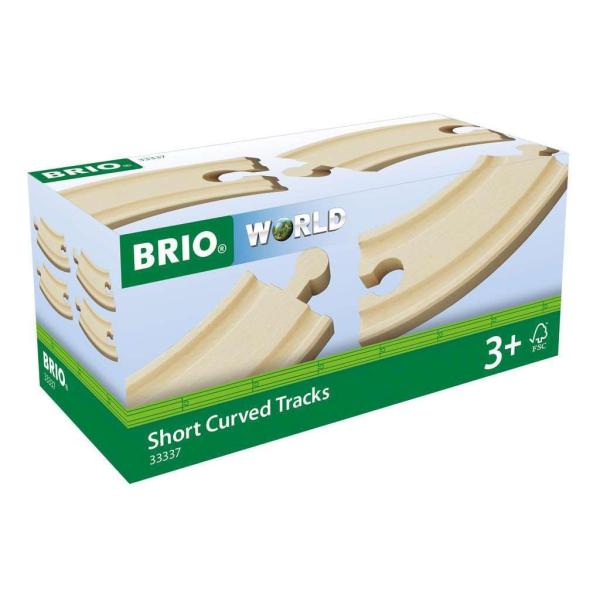 【商品概要】カーブレール 90ｍｍ　4本セット【商品説明】【商品詳細】ブランド：ブリオ(BRIO)商品種別：おもちゃ商品名：BRIO (ブリオ) BRIO カーブレール90ｍｍ 33337 対象年齢 3歳~ 【おもちゃ 玩具 木製おもちゃ ...