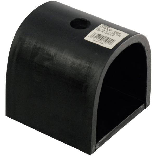 【商品概要】材質:EPDMゴムサイズ:H100mm×W100mm×8mm厚長さ:100mm【商品説明】【商品詳細】ブランド：光(Hikari)商品種別：DIY・工具・ガーデン商品名：光 カーストップW穴付 100mm CSG100-100S...