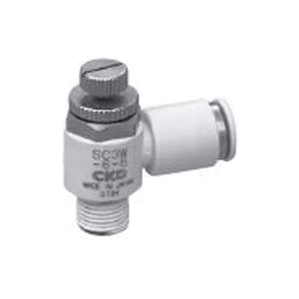 【商品概要】接続口径:R1/8適合チューブ外径D(mm):4使用流体:空気流体温度:5~60℃使用圧力:0.05~1MPa【商品説明】【商品詳細】ブランド：シーケーディ(CKD)商品種別：金属用旋盤商品名：CKD ワンタッチスピードコントロ...