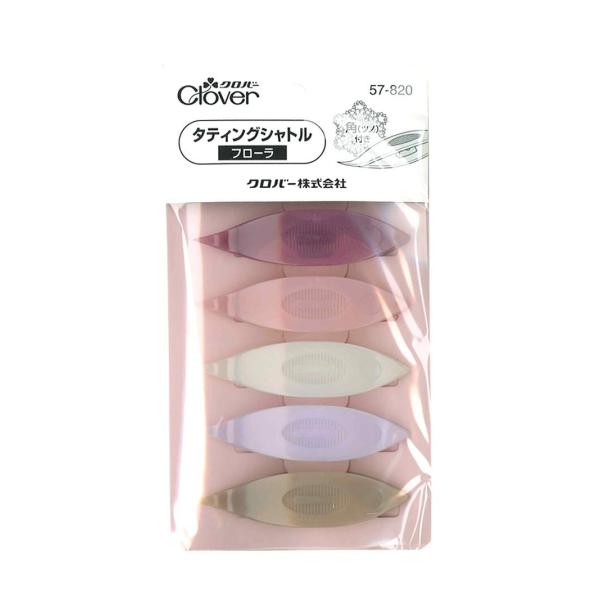 【商品概要】対象性別 :男女共用主な製造国 :日本【商品説明】【商品詳細】ブランド：Clover商品種別：編み機・織り機商品名：Clover タティングシャトル フローラ製造元：クロバー(Clover)商品番号：57-820色：ピンク【当店...