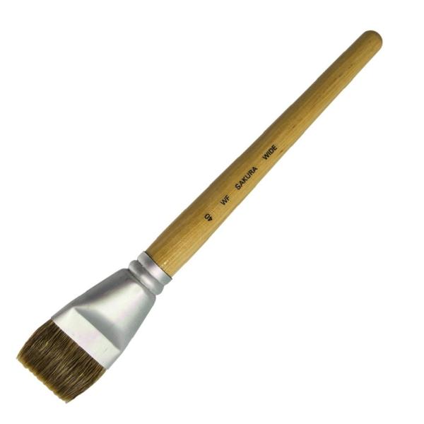 【商品概要】【特長】広い面積がムラなく塗れる／共同制作の壁画や工作用に【筆号数】平型40号【穂先】毛幅40×長さ22mm【全長】220mm【材質】軸：木／穂先：馬毛・羊毛・獣毛の混毛／金具：アルミニウム【商品説明】【商品詳細】ブランド：CR...