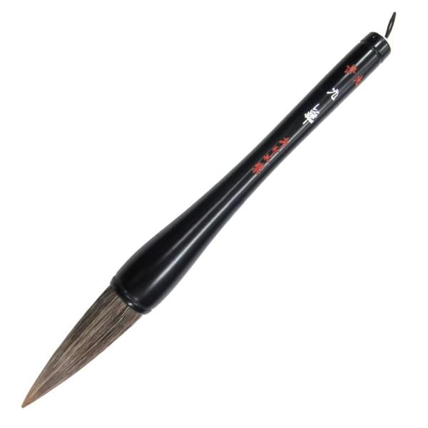 【商品概要】【商品サイズ】約27径×275mm【軸径】約27mm【穂の形状】中鋒／【穂の長さ】約85mm【弾力】硬め【主原毛】馬耳毛、馬尾脇毛（茶）【商品説明】【商品詳細】ブランド：あかしや商品種別：文房具・オフィス用品商品名：あかしや 書...