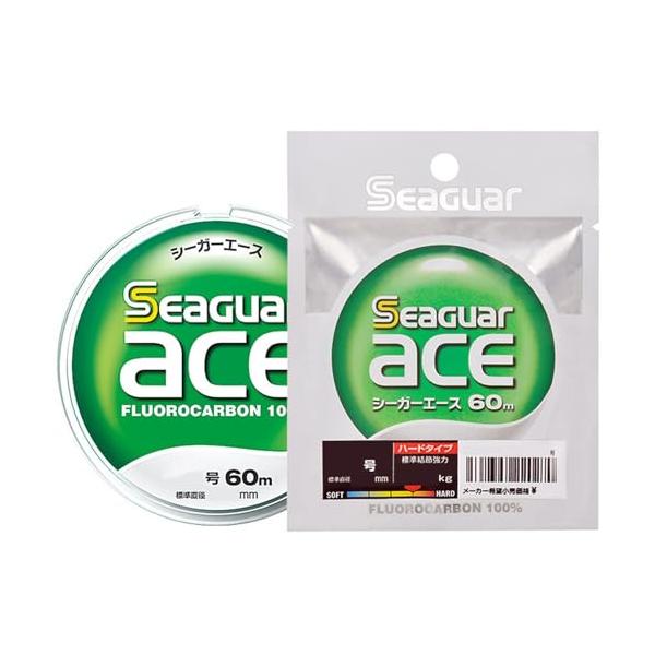【商品概要】素材: フロロカーボン号数:1.5号 / 全長:60m / カラー:クリアスプールバンド【商品説明】【商品詳細】ブランド：クレハ商品種別：スポーツ＆アウトドア商品名：シーガー(Seaguar) ハリス シーガー エース 60m ...