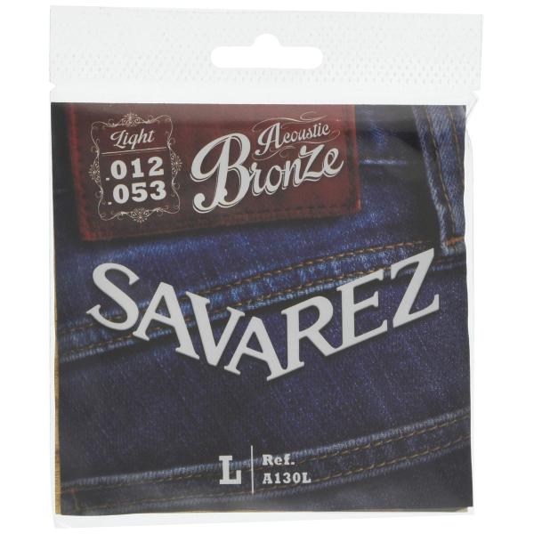 【商品概要】アコースティックギター用弦【商品説明】【商品詳細】ブランド：SAVAREZ商品種別：アコースティックギター弦商品名：SAVAREZ サバレス / A130L Bronze Light ブロンズ ライト 12-53 アコギ弦製造元...