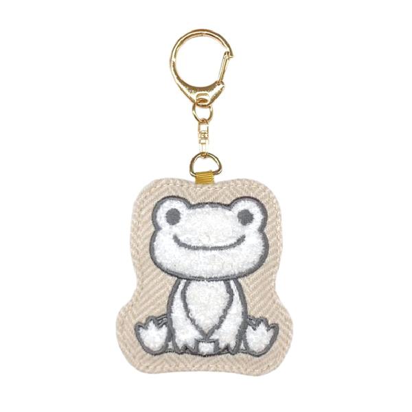 【商品概要】かわいい商品です【商品説明】【商品詳細】ブランド：nakajimacorporation商品種別：おもちゃ商品名：ナカジマコーポレーション かえるのピクルス always smile サガラキーチェーン アイボリー 186010...