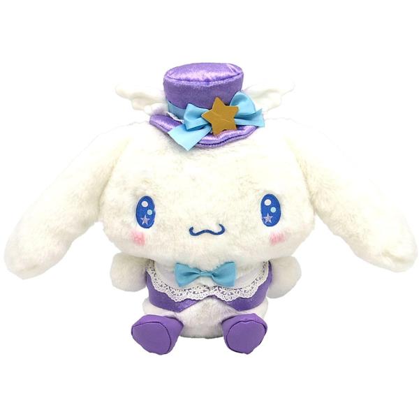 【商品概要】3月6日はシナモロールの誕生日！ちょっぴりゴージャスにおめかしした、特別なぬいぐるみが登場！ラベンダーとサックス色の組み合わせがドリーミー！キラキラの夢見る瞳にはゴールドの星が！【商品説明】【商品詳細】ブランド：nakajima...