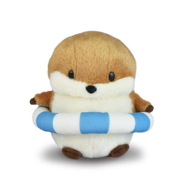 【商品概要】浮き輪をもって水に入る準備中の「カワウソ」のぬいぐるみです。本体サイズ：H13.0cm × W13.0cm × D12.0cm主な製造国：中国ペレット入り【商品説明】【商品詳細】ブランド：アミュファン(AMUFUN)商品種別：お...