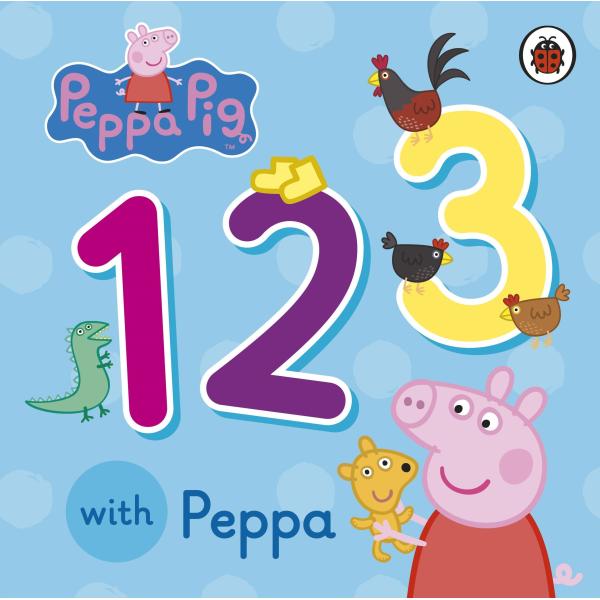 【3営業日以内に発送予定】タイトル：PEPPA PIG:123 WITH PEPPAページ数：16ページサイズ：177 x 13 x 169 mm対象年齢：2 〜 4 歳表紙：硬くて厚い板紙（ボードブック）、ページが破れない、子供が口に入れ...