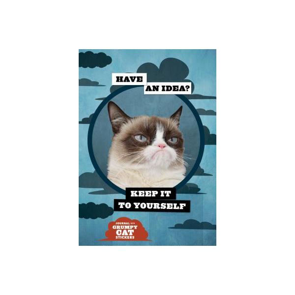 著者：Grumpy Cat出版社：Chronicle Booksタイトル：GRUMPY CAT JOURNAL WITH STICKERSページ数：192ページサイズ：133 x 12 x 184 mmグランピーキャットのステッカー付きフレ...