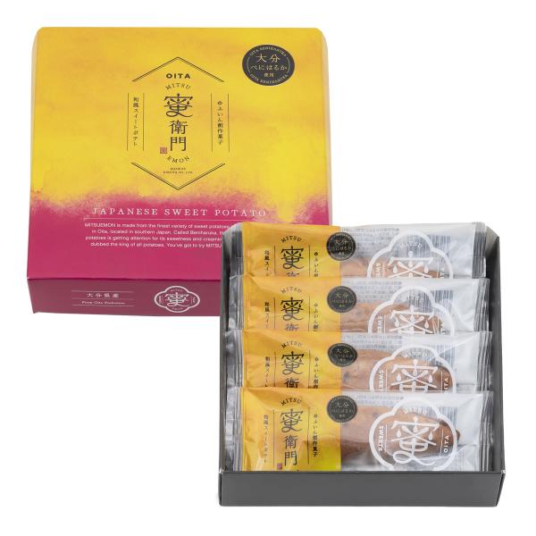 内容量:4個入温度帯:常温アレルギー表示:卵、乳成分、小麦、大豆メーカー名:株式会社菊家  大分県由布市狭間町赤野740「無可有の郷」◆商品説明◆大分県産さつま芋「べにはるか」を使用した、見た目も味もまるで焼き芋な創作菓子。皮ごと蒸し、糖度...