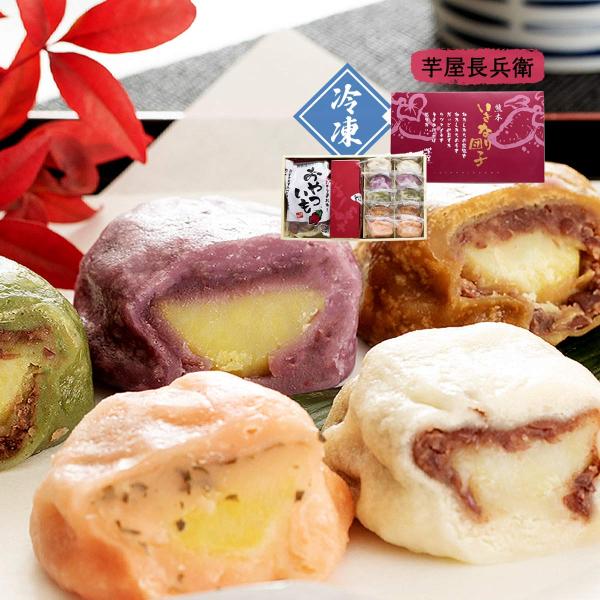 サイズ:225×380×65(mm)産地:熊本県内容量:いきなり団子80g×10個(プレーン、紫芋、よもぎ、黒糖、さくら各2個)・おやつ芋500g・お芋棒300g温度帯:冷凍アレルギー表示:小麦メーカー名:有限会社コウヤマ  熊本県上益城郡...