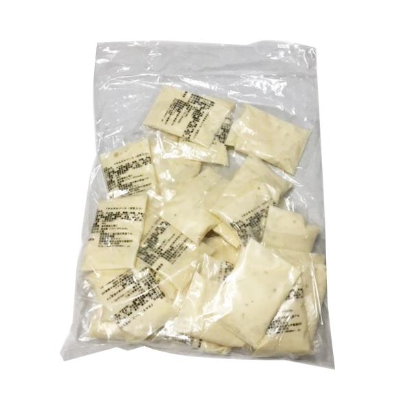 ゆで卵、玉葱を使用し、豆乳を配合したまろやかなタルタルソースです。添付用の小袋として扱いやすい20gタイプです。~手作りタルタルソースのタケモリ~