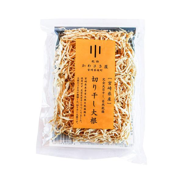 原材料:青首大根(宮崎県産)サイズ:225×170×25(mm)産地:日本内容量:70g温度帯:常温メーカー名:かわさき屋株式会社  宮崎県東諸県郡綾町大字北俣4567番地1◆商品説明◆宮崎県産の高品質な切り干し大根です！宮崎県は国内の切り...