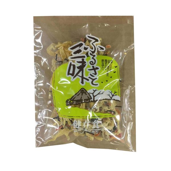 ゆで干し大根と干し人参と木耳を合わせた商品です。水又はお湯で戻して水気を切ってご使用ください。煮物・酢の物・白和え等に合います。