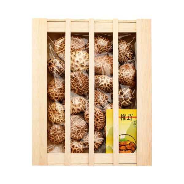 原材料:しいたけ(原木)原料原産地名:宮崎産産地:日本内容量:200g温度帯:常温アレルギー表示:なしメーカー名:株式会社岡田商店  宮崎県東臼杵郡美郷町北郷宇納間63◆商品説明◆九州産の大ぶりな椎茸を高級感のある木箱にて包装しました。 肉...