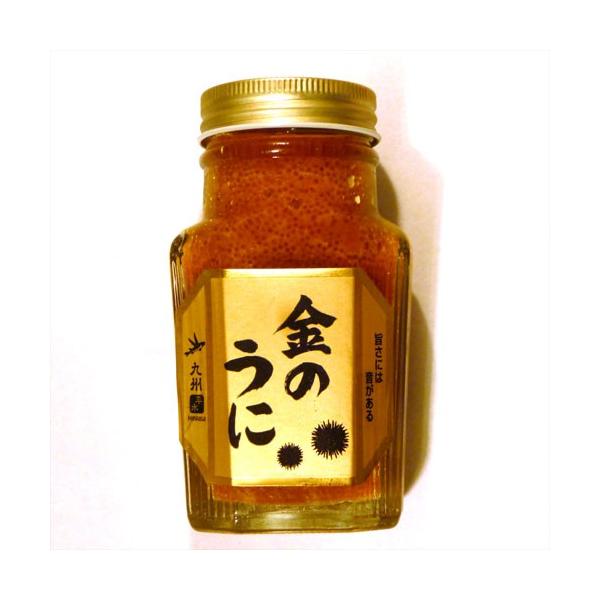 平水のトビッコシリーズの第2段として登場した『金のうに』は上質な紫うにと新鮮なトビウオの卵に辛みを加えました。