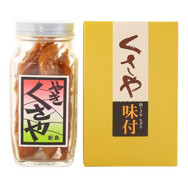 原材料:青むろあじ(鹿児島産)、酒、醤油(大豆・小麦)、砂糖、塩、くさや汁産地:日本内容量:120g温度帯:常温アレルギー表示:大豆、小麦メーカー名:株式会社池太商店  東京都新島村本村6-3-3◆商品説明◆本場、新島の特産珍味、青むろあじ...