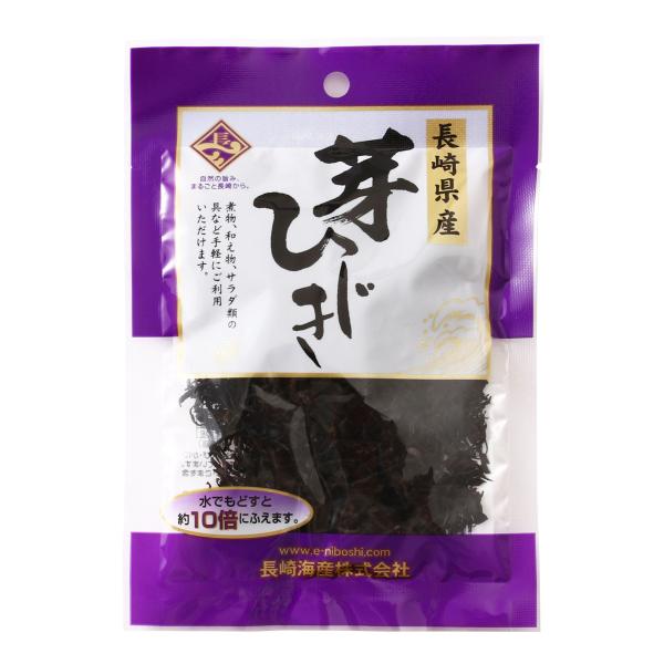 原材料:ひじき(長崎県産)サイズ:185×130×15(mm)産地:日本内容量:15g温度帯:常温アレルギー表示:なしメーカー名:長崎海産株式会社  長崎県大村市溝陸町796-3◆商品説明◆長崎県産の芽ひじきです。長崎県は三重県、愛媛県、大...