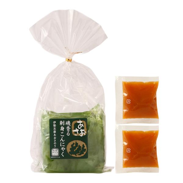 原材料:【こんにゃく】こんにゃく粉(国産)、あおさのり(三重県産)/水酸化カルシウム(こんにゃく用凝固剤)【からし酢みそ】米みそ、砂糖、醸造酢、水飴、ぶどう糖、からし、かぼす果汁/酒精、増粘多糖類、(一部に大豆を含む)産地:日本内容量:こん...