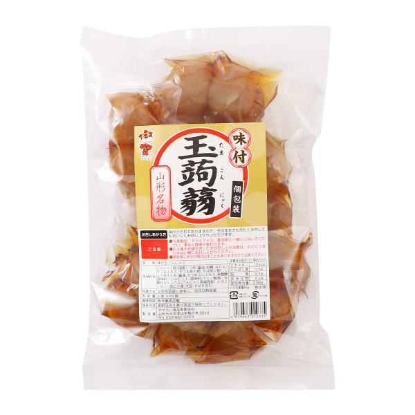 原材料:こんにゃく粉(国産)、つゆ(しょうゆ、砂糖、みりん、かつおエキス、かつお削り節、さば削り節)、しょうゆ入たれ(しょうゆ、かつおぶしエキス、米発酵調味料) /ソルビット、調味料(アミノ酸等)、水酸化カルシウム(こんにゃく用凝固剤)、ビ...