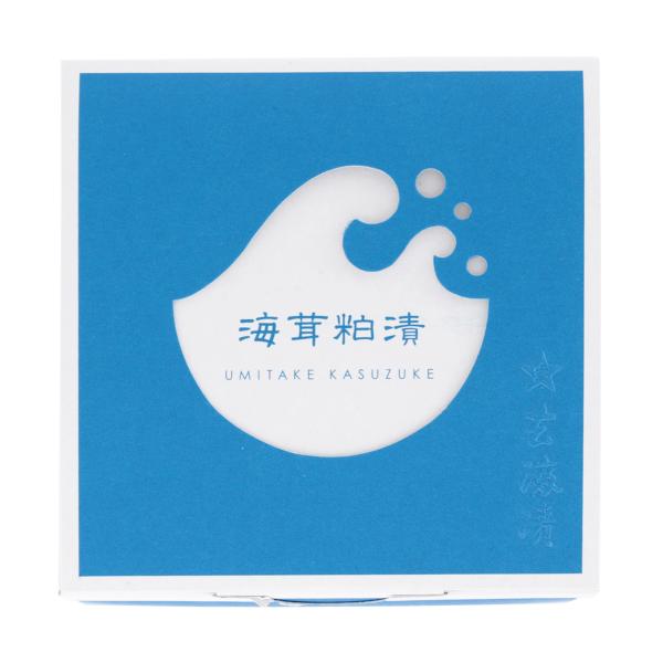 原材料名:酒粕、海茸、砂糖、水飴、食塩、唐辛子/酒精内容量:60gアレルギー表示:無◆商品紹介◆唐津が世界に誇る珍味「玄海漬」。京都伏見の酒粕を丁寧に踏み込み、数ヶ月熟成させたものを使用しています。この酒粕を代々引き継がれてきた味付けで弊社...