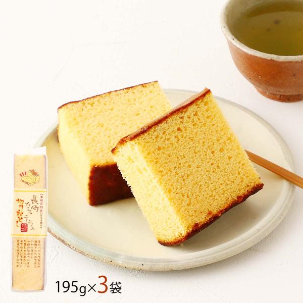 原材料:卵(長崎県産)、砂糖、小麦粉、水飴、ザラメ糖、蜂蜜産地:日本内容量:195g×3本温度帯:常温アレルギー表示:卵、小麦メーカー名:有限会社たなか物産  長崎県南島原市西有家町須川2833-1◆商品説明◆一度の製造でわずかな量しか出来...