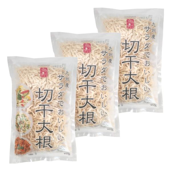 原材料:大根(九州産)産地:日本内容量:40g×3温度帯:常温アレルギー表示:なしメーカー名:ベストアメニティ株式会社  福岡県久留米市三潴町田川32-3◆商品説明◆九州の広大な土地で育った乾燥大根です。切り干し大根以外にも、サラダやナムル...