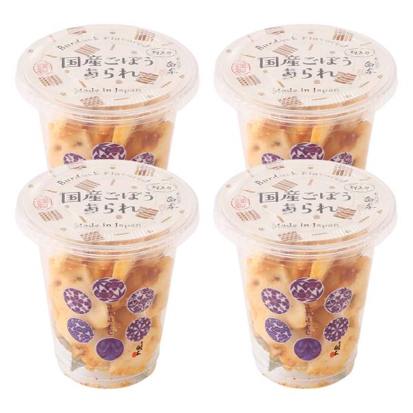 原材料:もち米(国産)、植物油脂、刻ごぼう、食塩、たん白加水分解物、ポークエキス、香辛料/調味料(アミノ酸等)、甘味料(甘草、ステビア)、香料、(一部に大豆・豚肉を含む)産地:日本内容量:45g×4温度帯:常温アレルギー表示:大豆、豚肉メー...