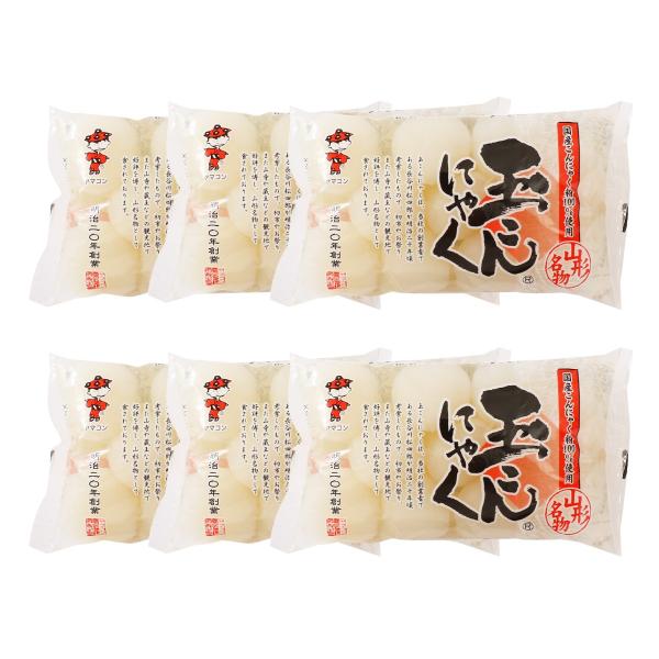 原材料:こんにゃく粉(国産)/水酸化カルシウム(こんにゃく用凝固剤)産地:日本内容量:250g×6温度帯:常温アレルギー表示:なしメーカー名:ヤマコン食品有限会社  山形県山形市漆山字梅の木2015◆商品説明◆玉こんにゃくは、山形で古くから...