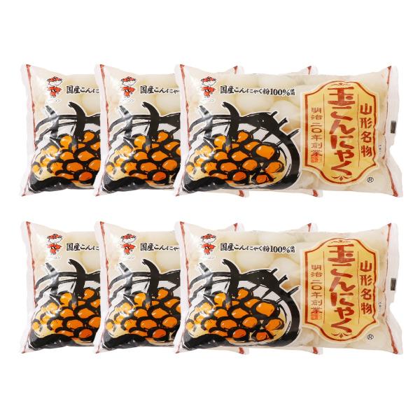 原材料:こんにゃく粉(国産)/水酸化カルシウム(こんにゃく用凝固剤)産地:日本内容量:1kg×6温度帯:常温アレルギー表示:なしメーカー名:ヤマコン食品有限会社  山形県山形市漆山字梅の木2015◆商品説明◆玉こんにゃくは、山形で古くから催...