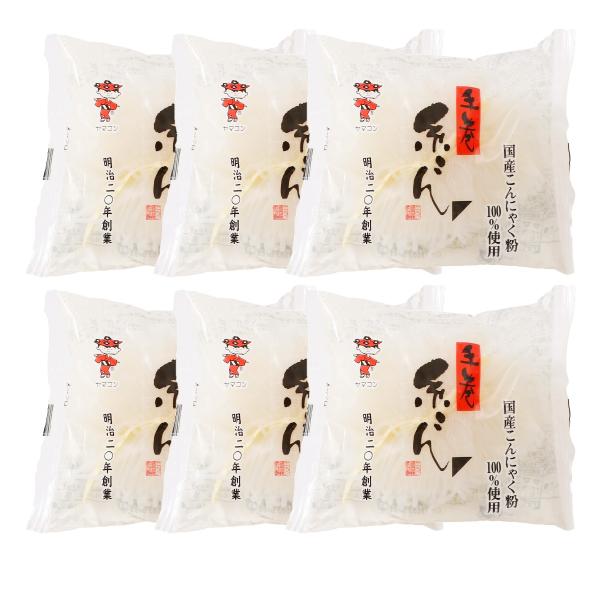 原材料:こんにゃく粉(国産)/水酸化カルシウム(こんにゃく用凝固剤)産地:日本内容量:1巻入×6温度帯:常温アレルギー表示:なしメーカー名:ヤマコン食品有限会社  山形県山形市漆山字梅の木2015◆商品説明◆歯ごたえの良いこんにゃくは、昔か...