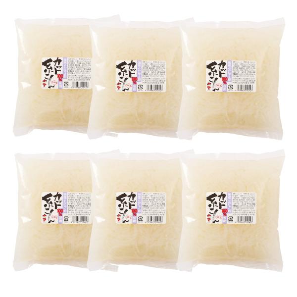 原材料:こんにゃく粉(国産)/水酸化カルシウム(こんにゃく用凝固剤)産地:日本内容量:500g×6温度帯:常温アレルギー表示:なしメーカー名:ヤマコン食品有限会社  山形県山形市漆山字梅の木2015◆商品説明◆歯ごたえの良いこんにゃくは、昔...