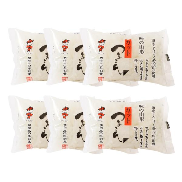 原材料:こんにゃく粉(国産)/水酸化カルシウム(こんにゃく用凝固剤)産地:日本内容量:160g×6温度帯:常温アレルギー表示:なしメーカー名:ヤマコン食品有限会社  山形県山形市漆山字梅の木2015◆商品説明◆歯ごたえの良いこんにゃくは、昔...