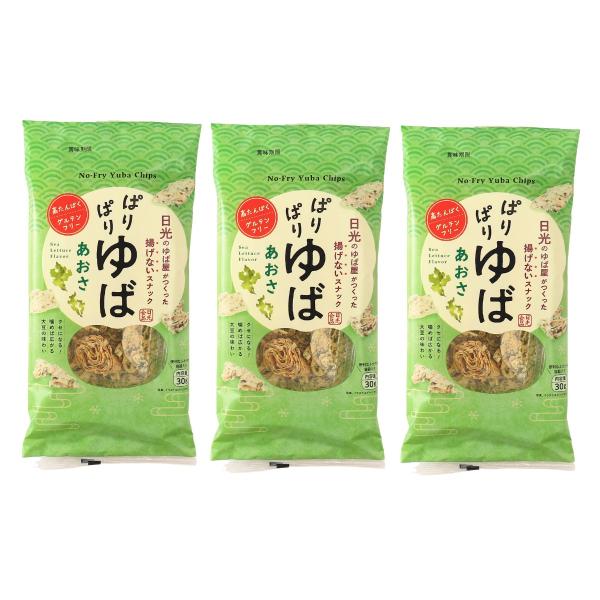原材料:乾燥ゆば(国産)、いりごま、砂糖、アナアオサ、食塩、でん粉分解物、香辛料/調味料(アミノ酸等)、(一部にごま・大豆を含む)産地:日本内容量:30g×3温度帯:常温アレルギー表示:ごま、大豆メーカー名:株式会社日光食品 栃木県日光市森...