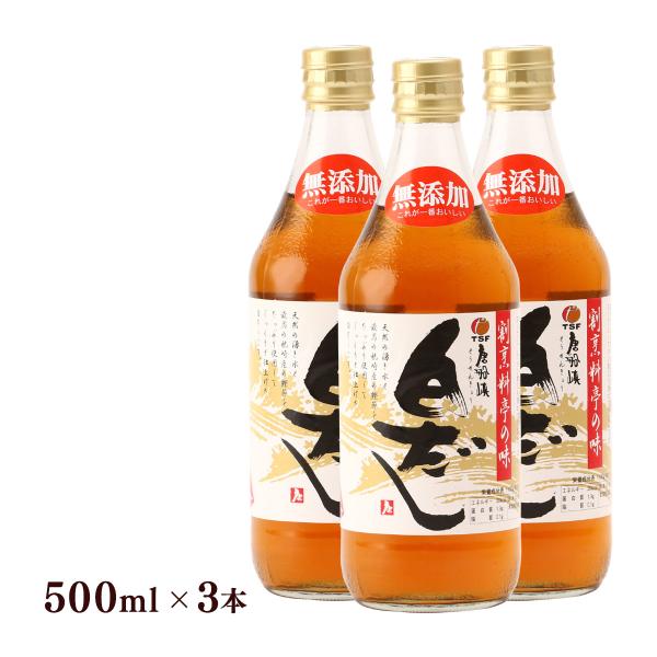 原材料:薄口醤油(鹿児島県製造)(大豆、小麦)、素だし(鰹節、昆布、さば節、煮干し)、発酵調味料、天然塩、酵母エキス、砂糖、魚介エキス、しいたけ、酒精産地:日本内容量:500ml×3本温度帯:常温アレルギー表示:大豆、小麦メーカー名:株式会...