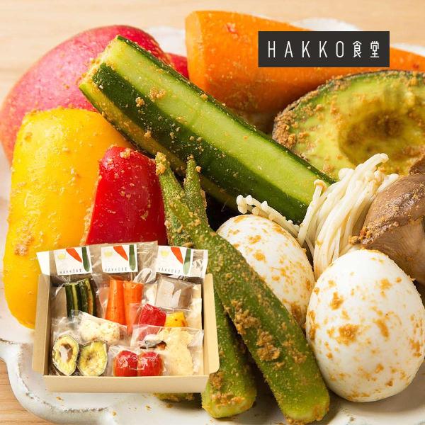 内容量:(たまご、にんじん、リンゴ、パプリカ、胡瓜、アボカド、キノコ、こんにゃく)各1個温度帯:冷蔵アレルギー表示:乳成分、卵、大豆、りんご、くるみメーカー名:HAKKO食堂  福岡県福岡市中央区大手門3-2-26◆商品説明◆80年もの長い...