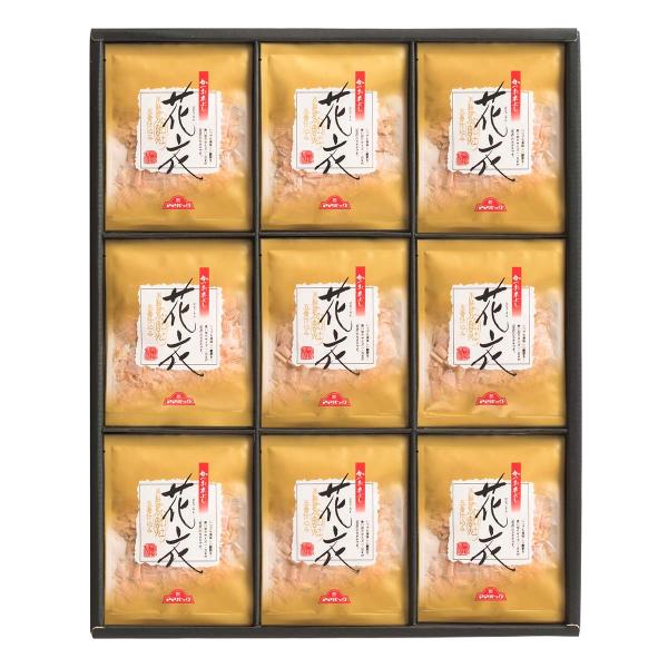 原材料:かつおのかれぶし産地:日本内容量:花衣かつお(本枯五番仕込み)1.5g×45袋温度帯:常温アレルギー表示:なしメーカー名:株式会社サザンフーズ  鹿児島県南さつま市金峰町高橋3075-21◆商品説明◆薄い削りが上品な高級かつお削り。...
