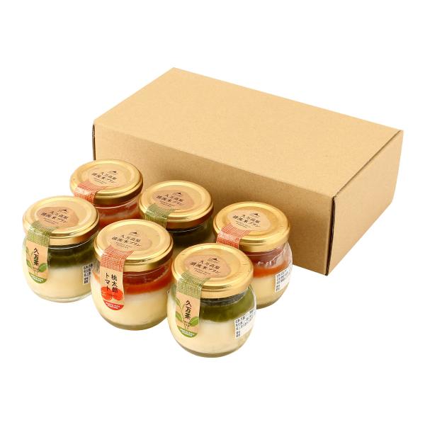 内容量:75g×6個入り(桃太郎トマト×3、久万茶×3)温度帯:冷凍アレルギー表示:乳成分、卵メーカー名:株式会社さんさん久万高原  愛媛県上浮穴郡久万高原町入野1855番地6◆商品説明◆久万高原清流米プリンは、なんと内容量の重量割合を米が...