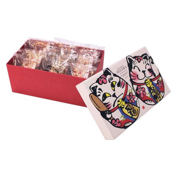 内容量:猫もなか8個(こしあん・粒あん 各4個)、ねこさく5個温度帯:常温アレルギー表示:乳成分、卵メーカー名:株式会社瀬川  福岡県宮若市上大隈757-6◆商品説明◆【もなか】宮若市に伝わる民話から生まれた追い出し猫。 災いを追い払う怒っ...