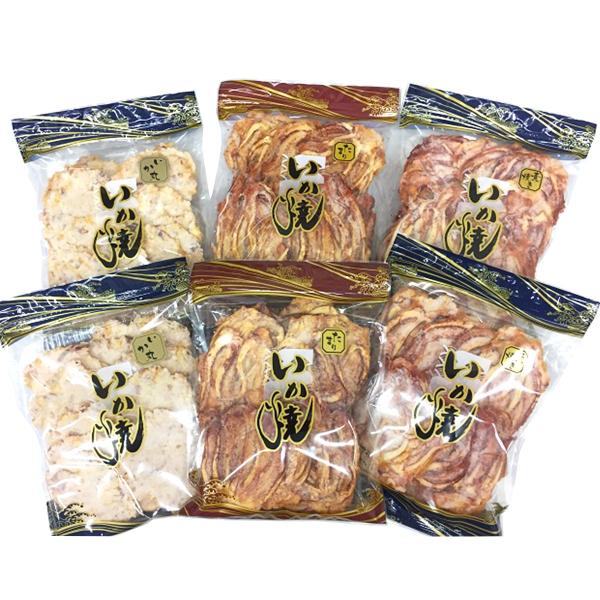 【さっぱりとした「いか焼 素焼き」、香ばしい醤油味の「いか焼 たまり」、食べやすい「いか丸」のセットです。】創業以来約40年、いか焼一筋の愛知県一色町のイヌヨ製菓がお届けする「いか焼きギフトセット 大」です。するめいかの下足本来の旨みを出す...