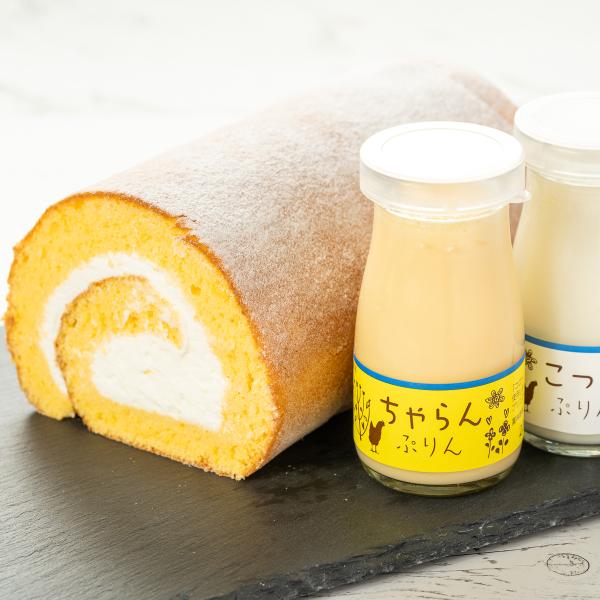 「こっこらんど コロンブスの茶卵 生菓子 食べ比べ」は、高知県の養鶏場直営のスイーツショップ「こっこらんど」からお届けする、ちゃまごdeロールケーキと自慢のプリン2種類の詰め合わせです。20年以上もの歳月をエサの配合の研究に費やし、試行錯誤...