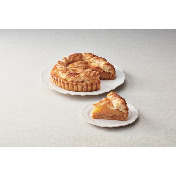 「アップルパイ」　しっとりしたパイ生地としゃきしゃきリンゴの食感が楽しいアップルパイです。　G0002_25_07