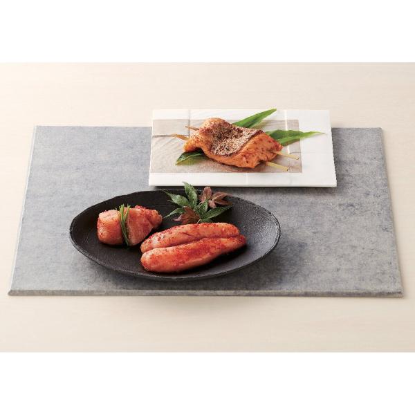 「海産物専門原口商店　辛子／柚子いか明太子・鮭ハラスセット」　『原口商店』では本場博多の明太子をお届けしています。手間隙惜しまずに仕上げた、当店自慢の「辛子明太子」と「柚子いか明太子」、明太風味の「鮭ハラス」をお楽しみください。　G0002...