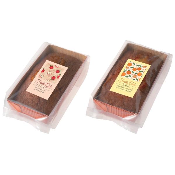 「フルーツケーキ詰合せ」　しっとりとした生地にフルーツを練り込んだフルーツケーキの詰合わせです。コーヒーや紅茶などお好きな飲み物とご一緒にどうぞ。　G0002_26_01